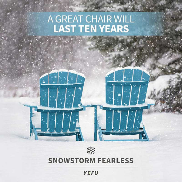 Classic Adirondack Chairs – Weather-Resistant Patio Seating | YEFU